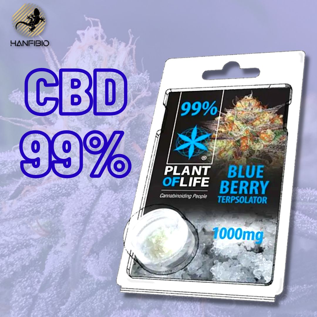 Terpsolator 99% CBD Blue Berry- Plant Of Life - Hanfibio CBD